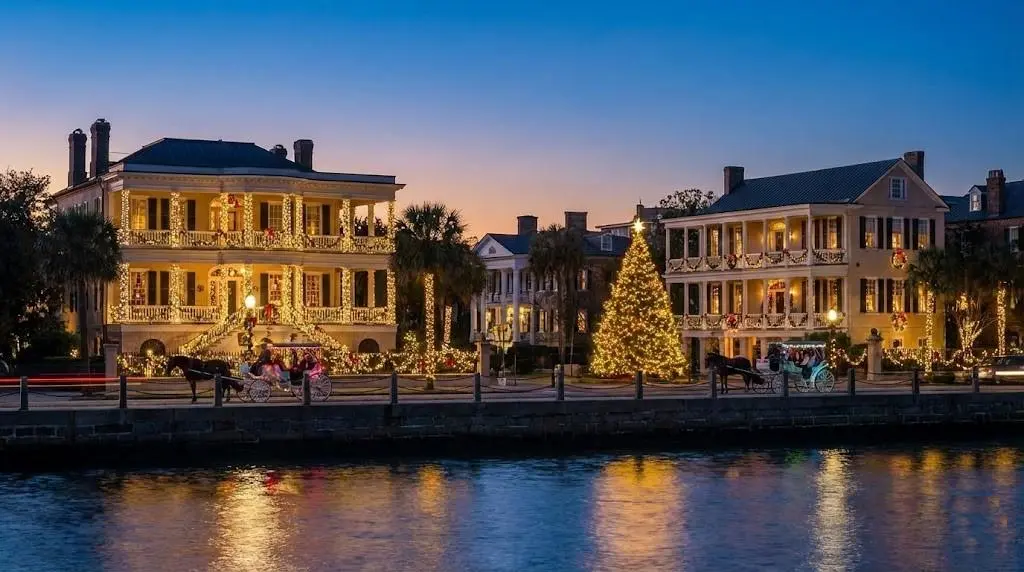 Christmas Lights in Charleston: Best Routes and Events
